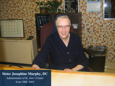 Remembering Sister Josephine Murphy, DC | St. Ann's Center for Children ...